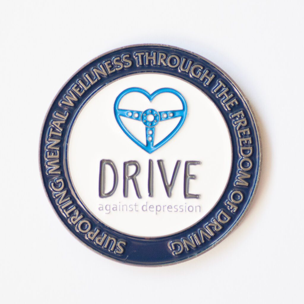 Challenge Coin - Drive Against Depression